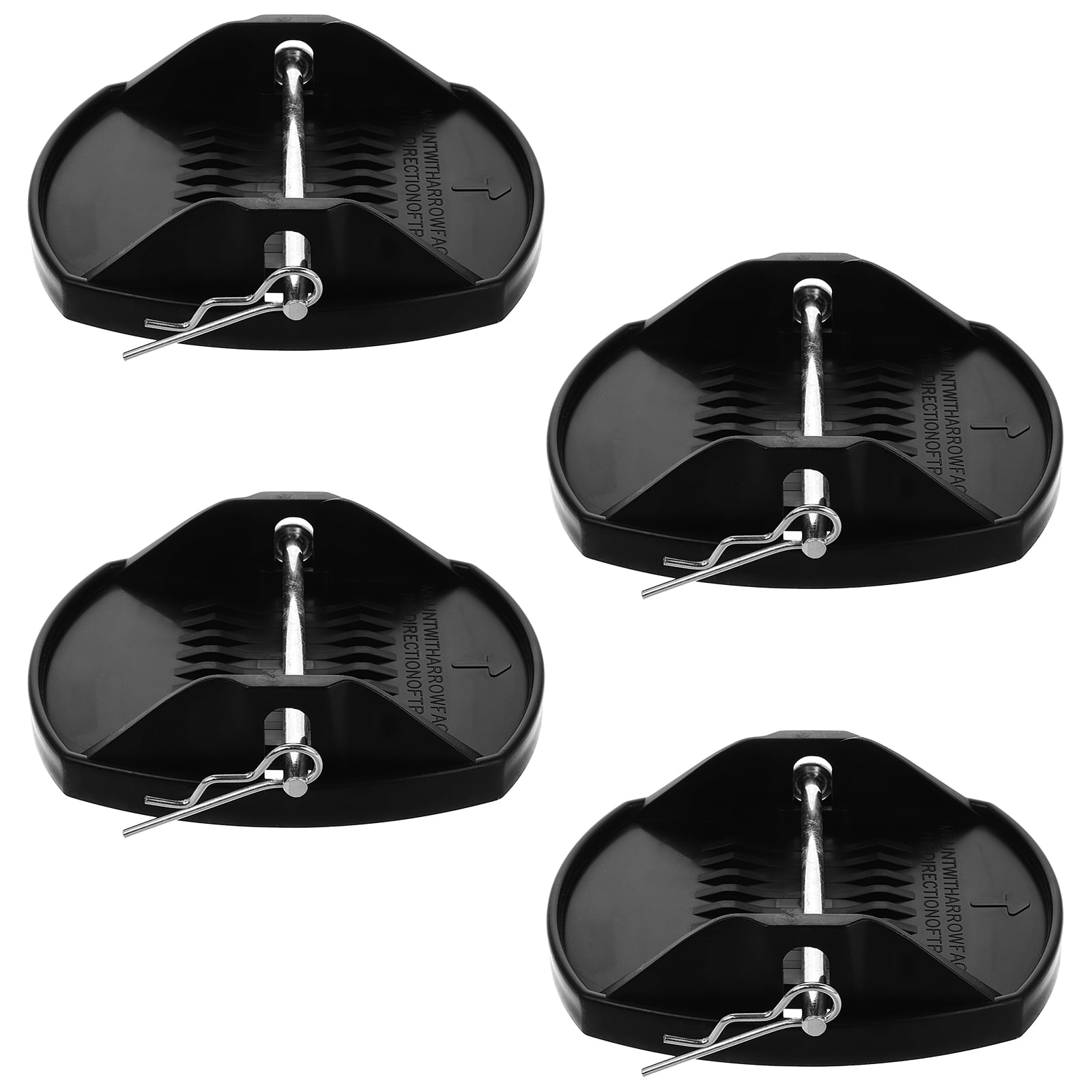 Jacks Camper Leg Support RV Support Pad 18.00X14.00X5.00CM Black ...