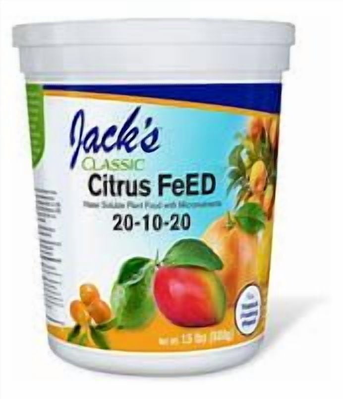 Jack's Classic, Water Soluble Plant Food, 1.5lb, Citrus FeED - Walmart.com