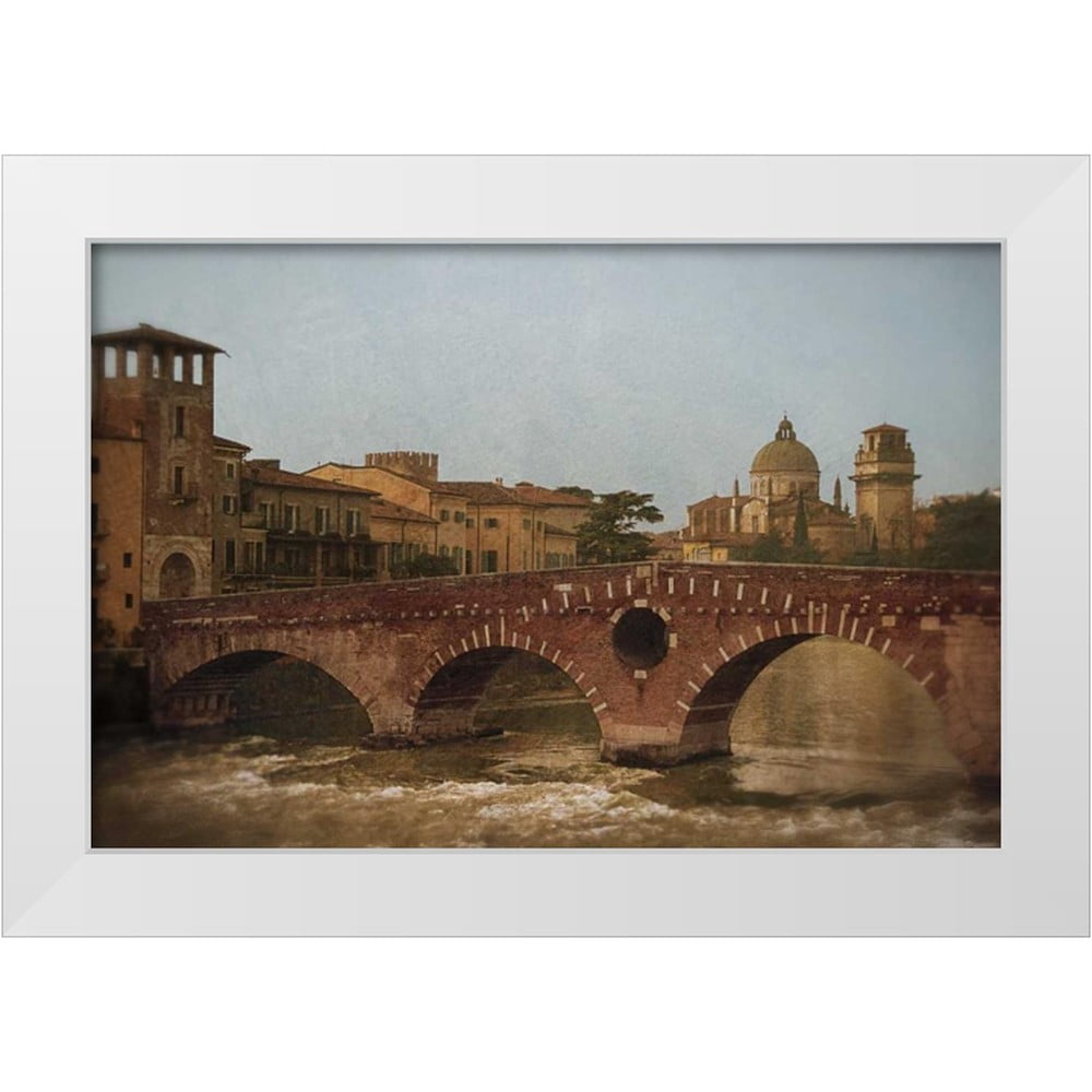 Jacks, Heather 32x23 White Modern Wood Framed Museum Art Print Titled ...