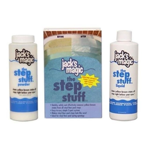 Jacks Magic 8 oz Pool Step Cleaner The Step Stuff - Walmart Business Supplies