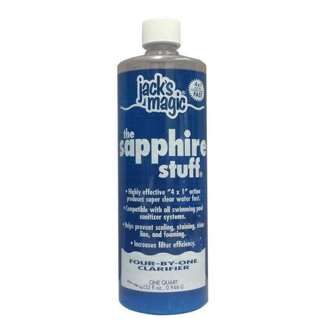 Jacks Magic Products JMSAPPHIRE032EACH 1 qt. The Sapphire Stuff Pool ...