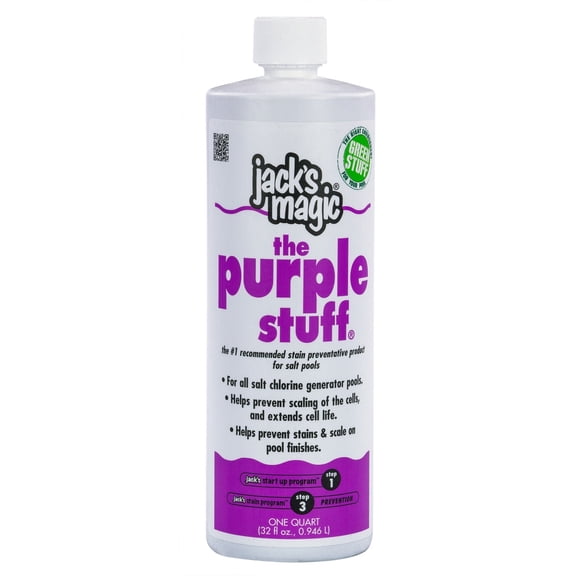 Jacks Magic Salt Solution The Purple Stuff 1 Quart - Walmart.com