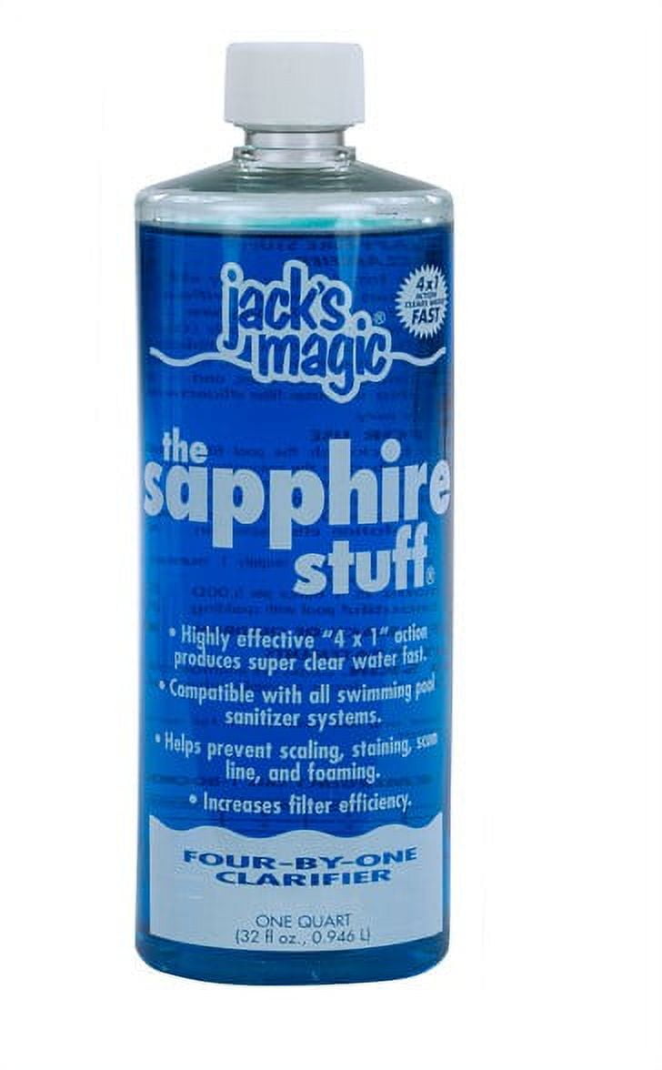 Jacks Magic The Sapphire Stuff - Clarifier, 32 oz - Walmart Business ...