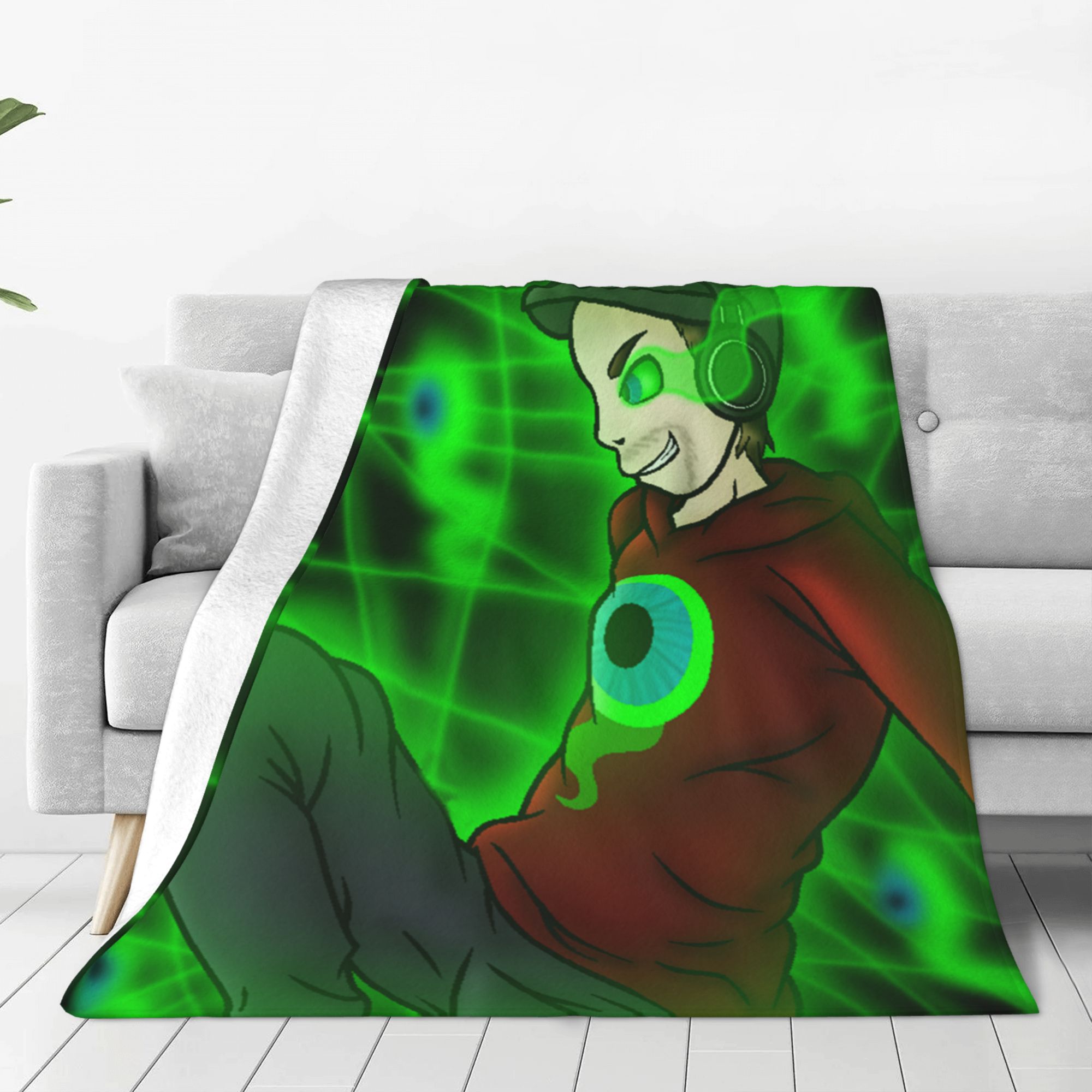 Jacksepticeye Jack Soft Lightweight Bed Blankets Plush Fuzzy Cozy ...