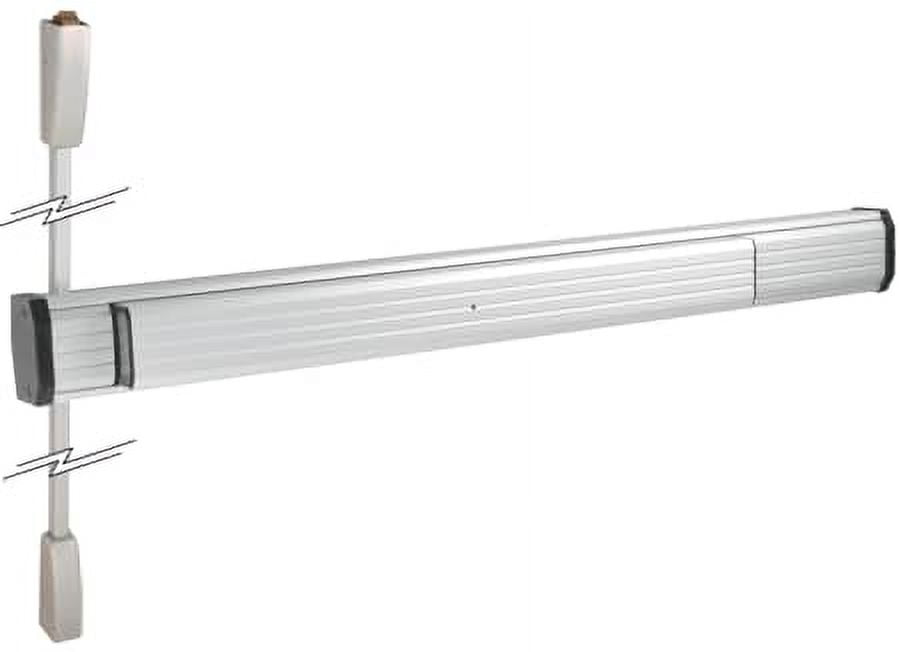 Jackson 31127547628 Satin Aluminum 48" x 84" 1275 Push Pad Surface ...