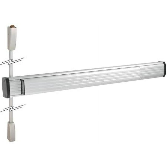 Jackson 31127547628 Satin Aluminum 48" x 84" 1275 Push Pad Surface ...