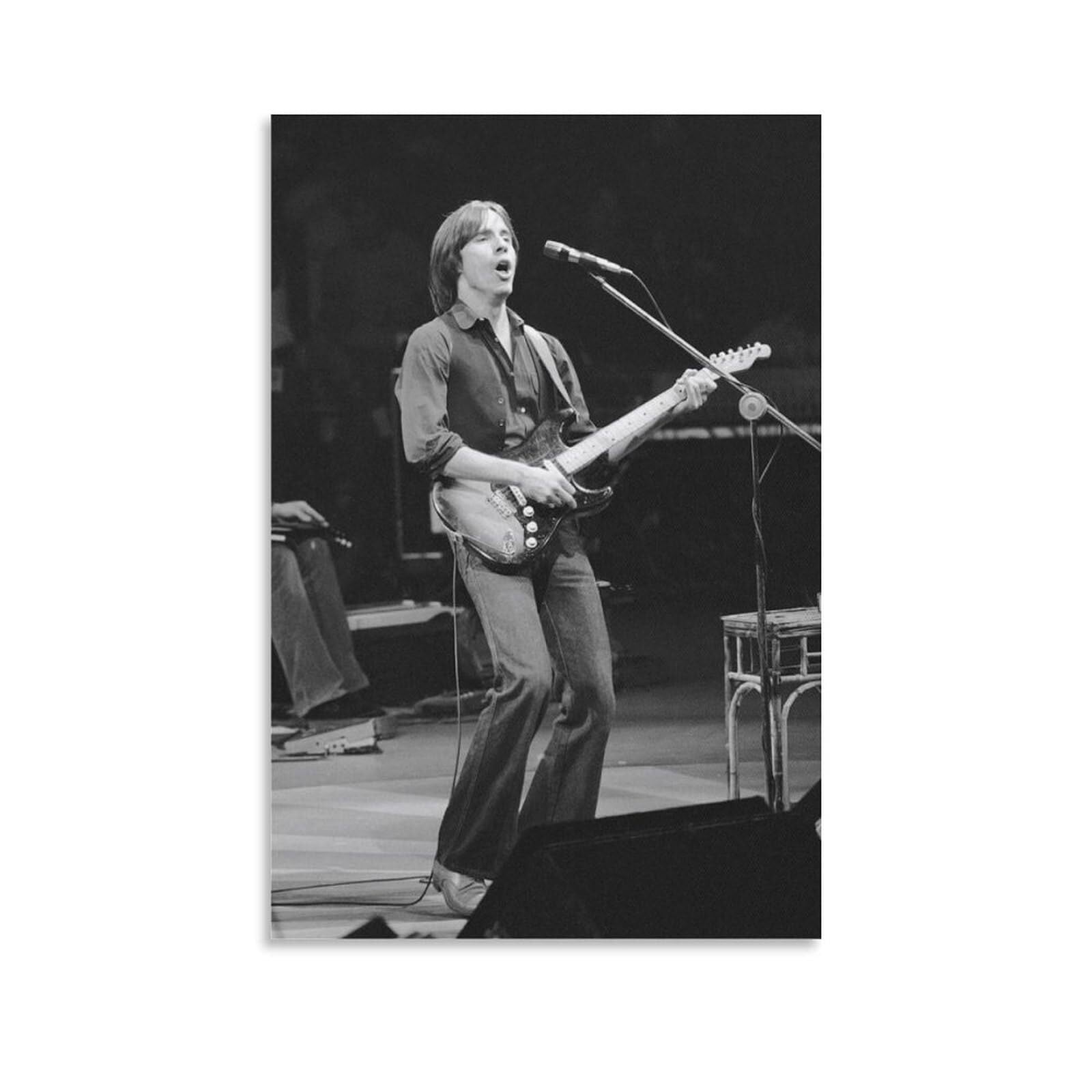 Jackson Browne Poster Rock Posters Classic Rock Music Retro Style ...