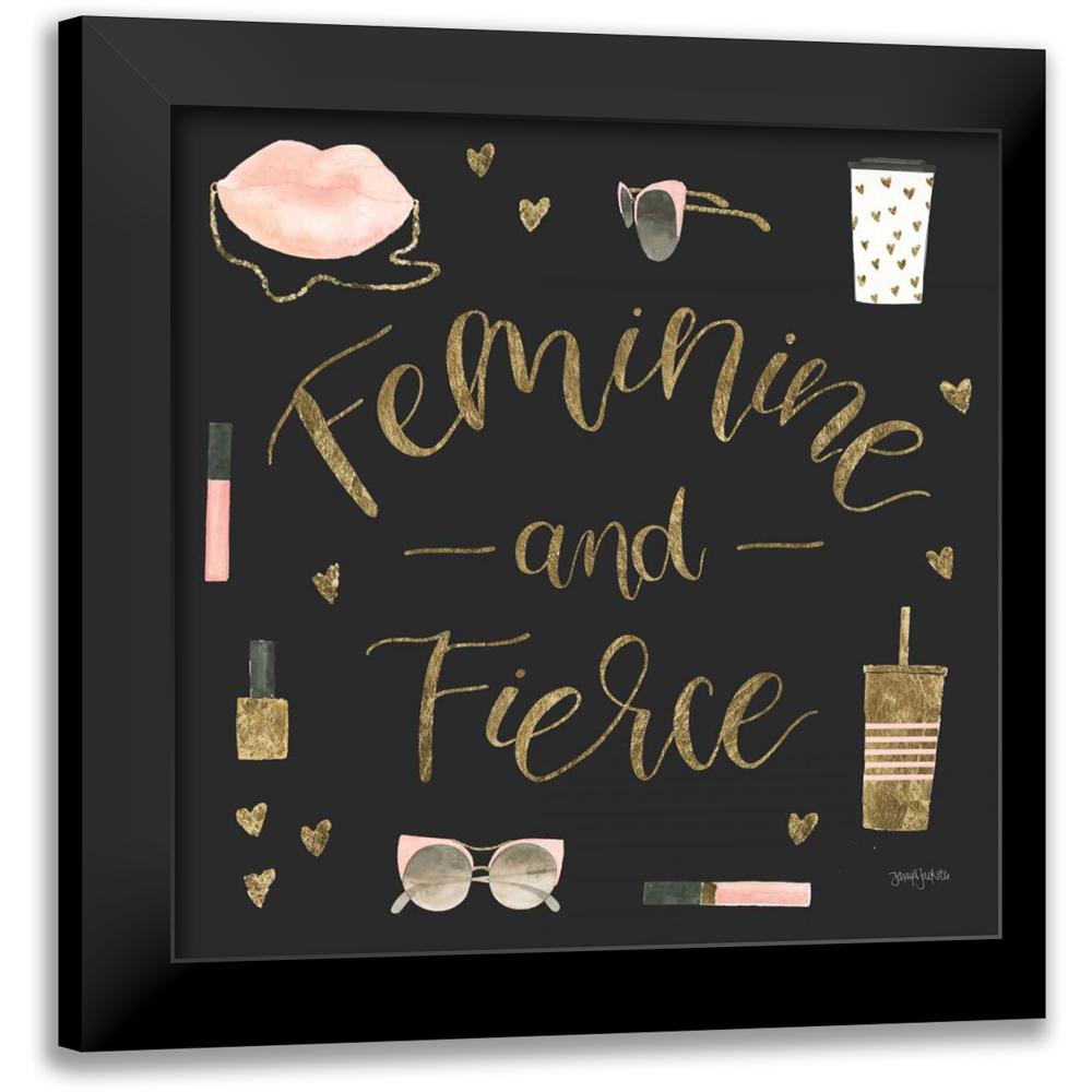 Jackson, Jenaya 20x20 Black Modern Framed Museum Art Print Titled ...