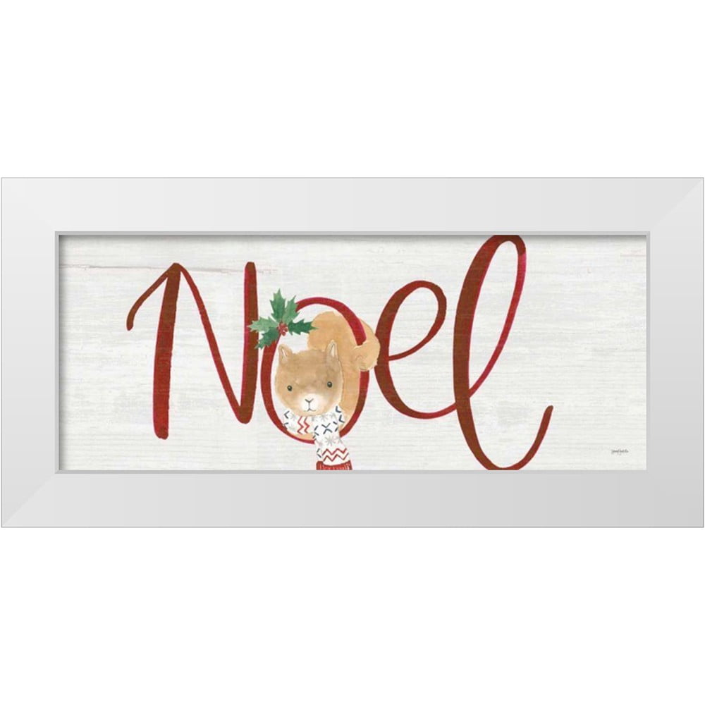 Jackson, Jenaya 24x12 White Modern Wood Framed Museum Art Print Titled ...