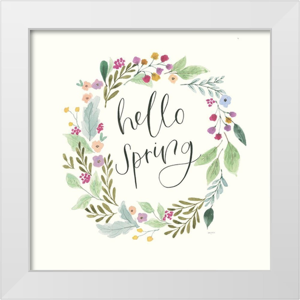 Jackson, Jenaya 26x26 White Modern Wood Framed Museum Art Print Titled ...