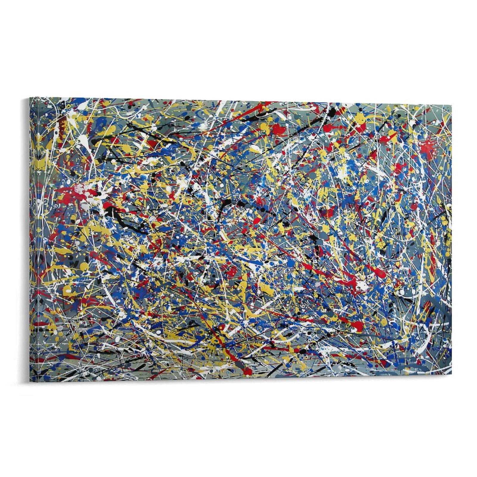Jackson Pollock Abstract Paintings Art Poster (2) Posters Art Print ...