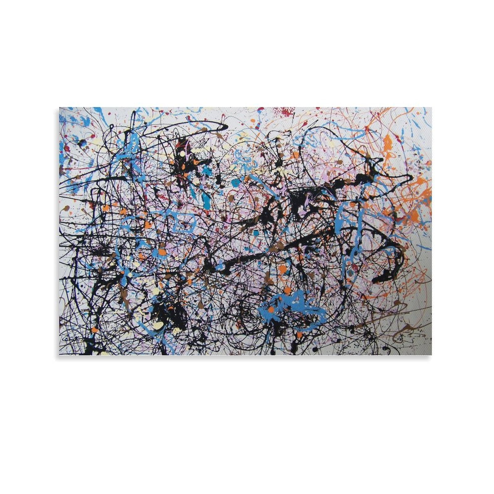 Jackson Pollock Abstract Paintings Art Poster Posters Wall Art Painting ...