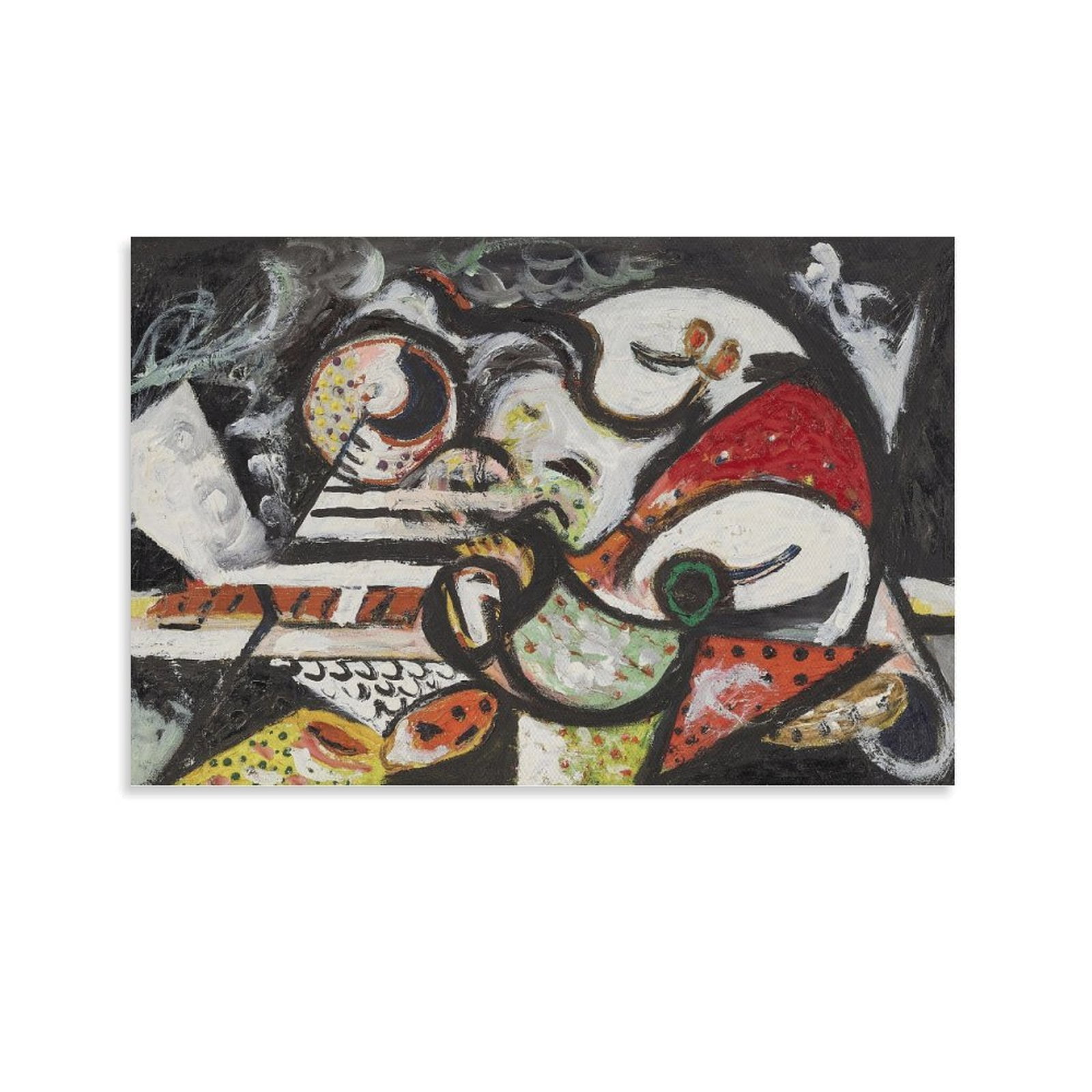 Jackson Pollock Abstract Print Painting (11) Painting On Canvas Wall ...