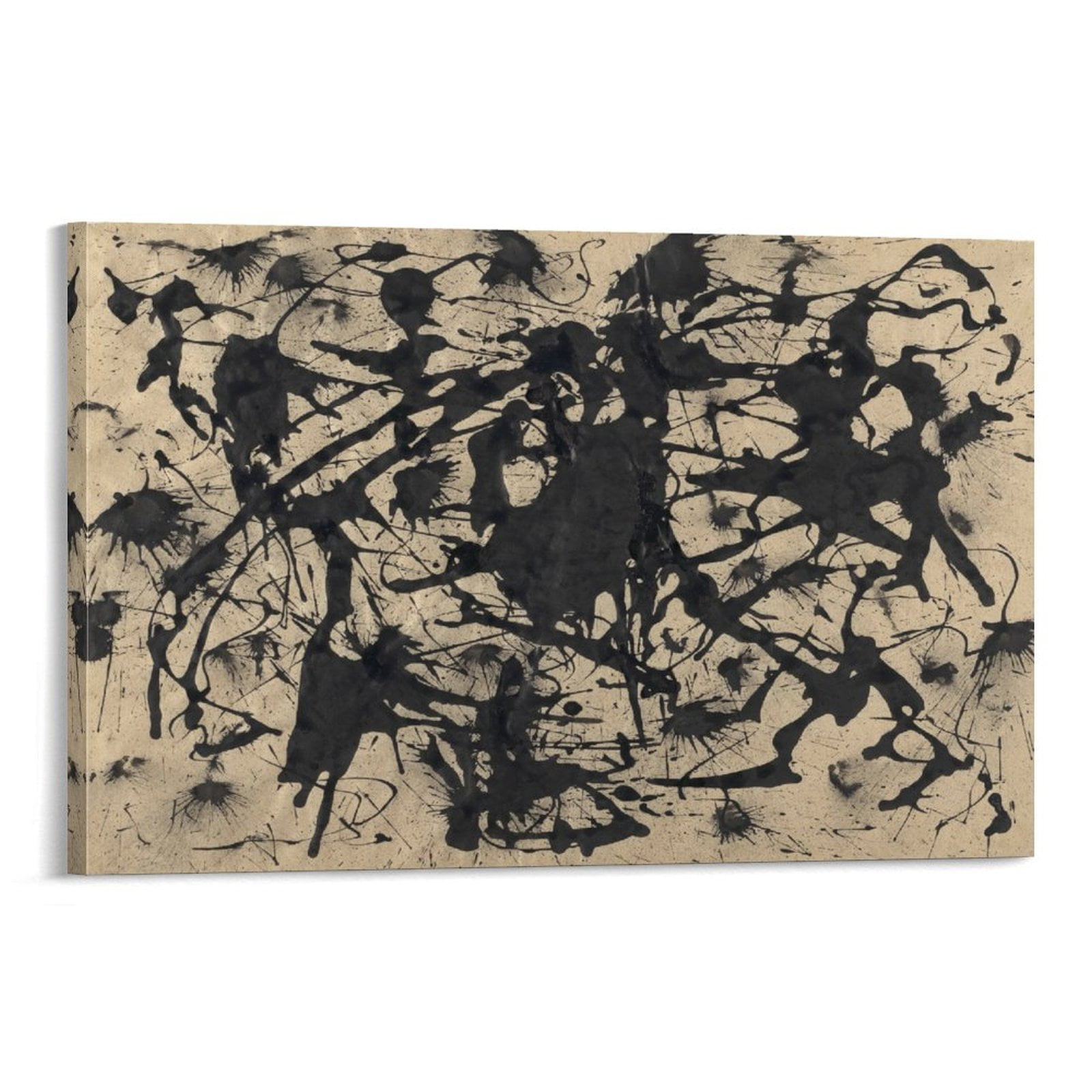 Jackson Pollock Abstract Print Painting (131) Painting On Canvas Wall ...