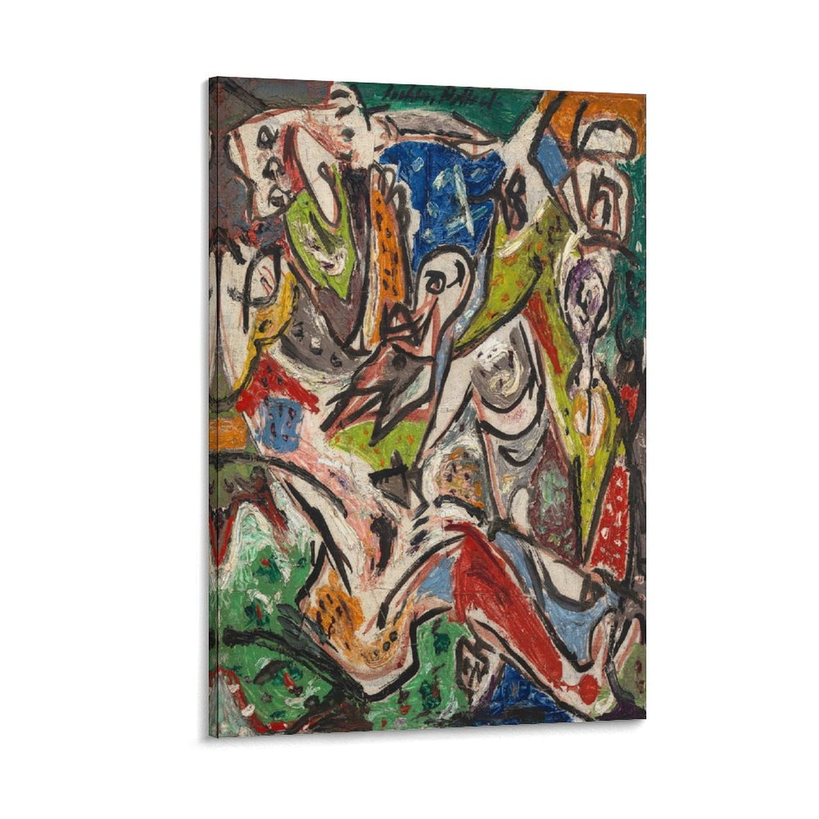 Jackson Pollock Abstract Print Painting (2) Poster Cool Artworks ...