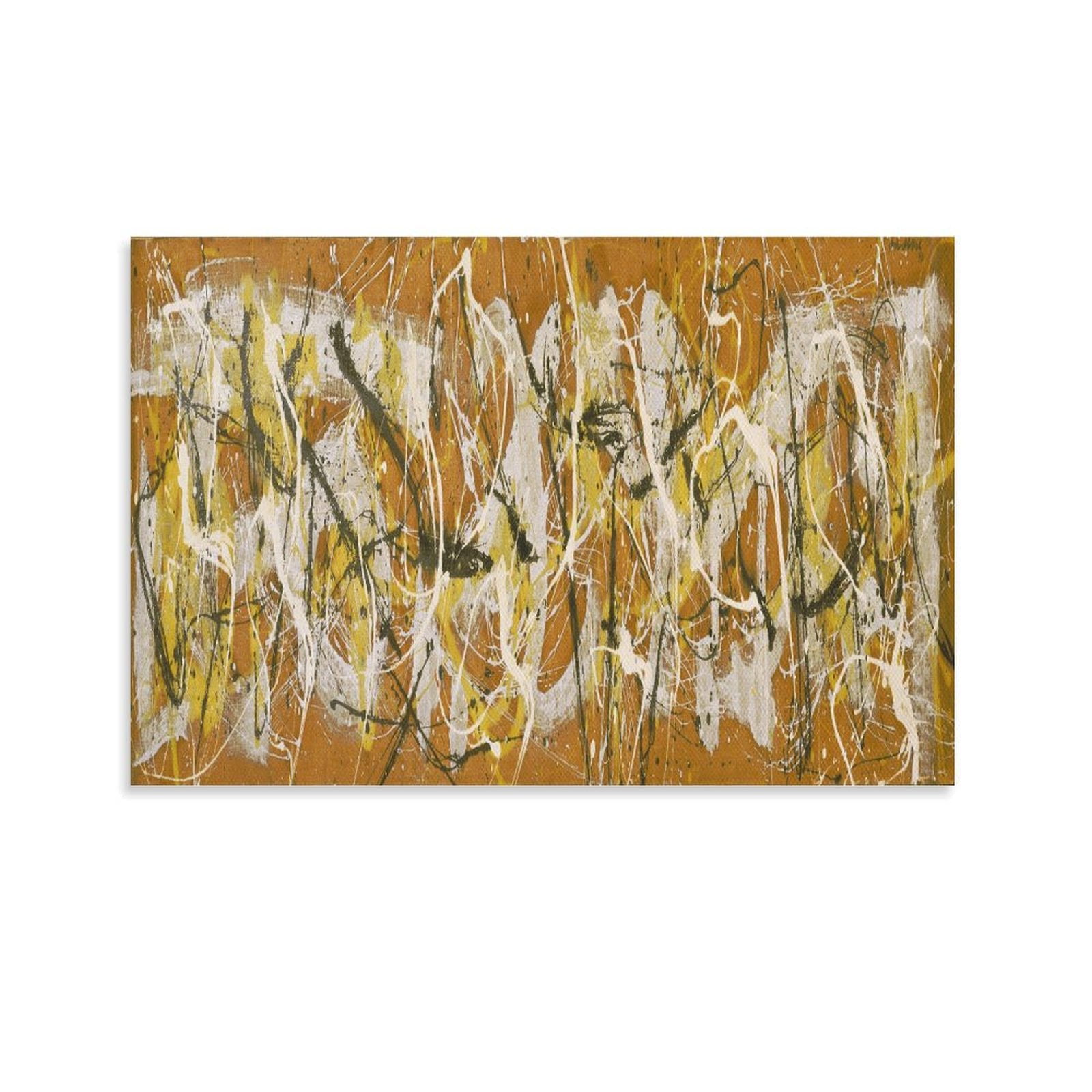 Jackson Pollock Abstract Print Painting (36) Poster Cool Artworks ...
