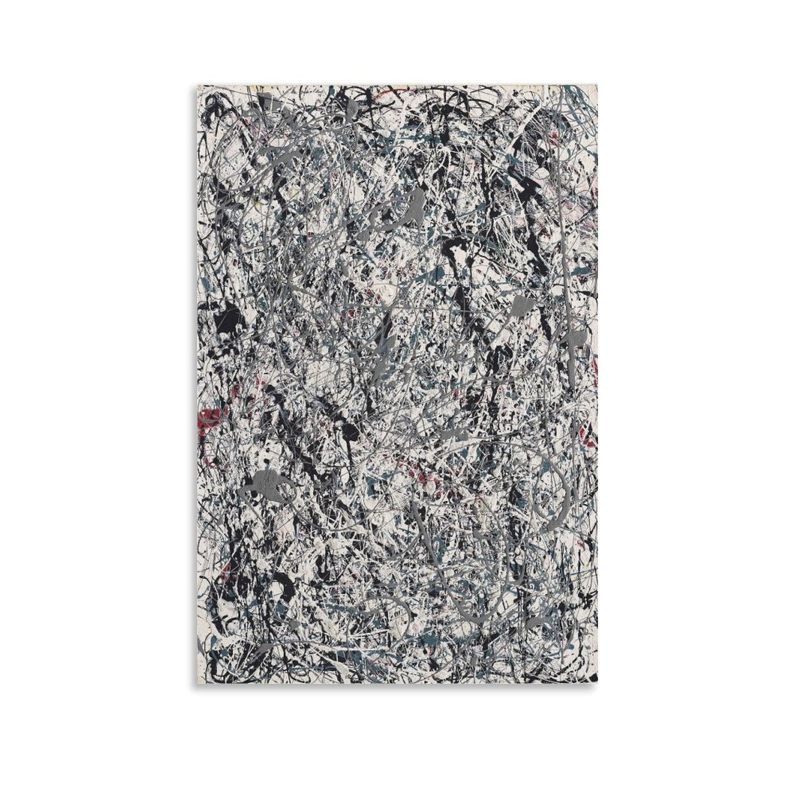 Jackson Pollock Abstract Print Painting (44) Posters Wall Art Painting ...