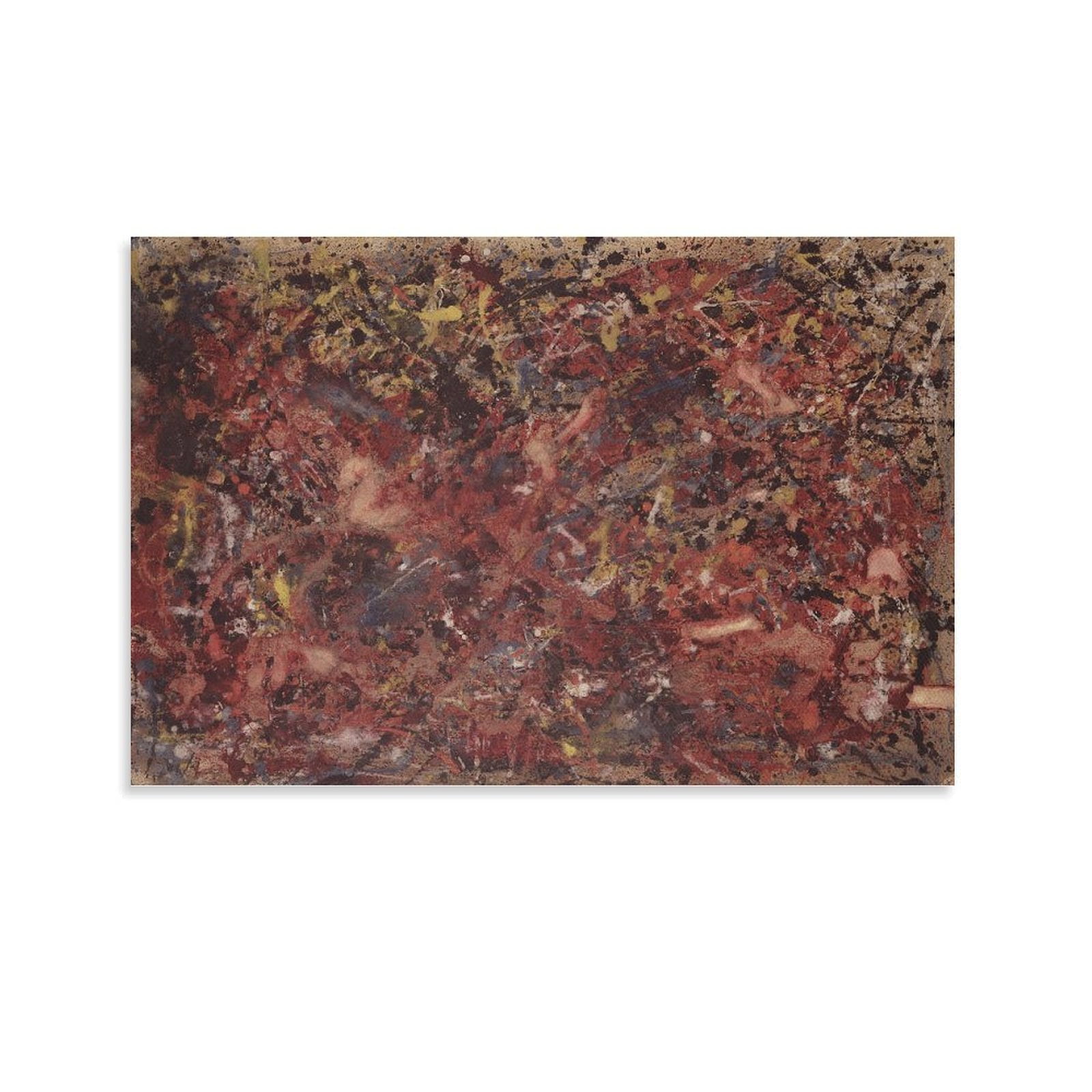 Jackson Pollock Abstract Print Painting (52) Painting On Canvas Wall ...