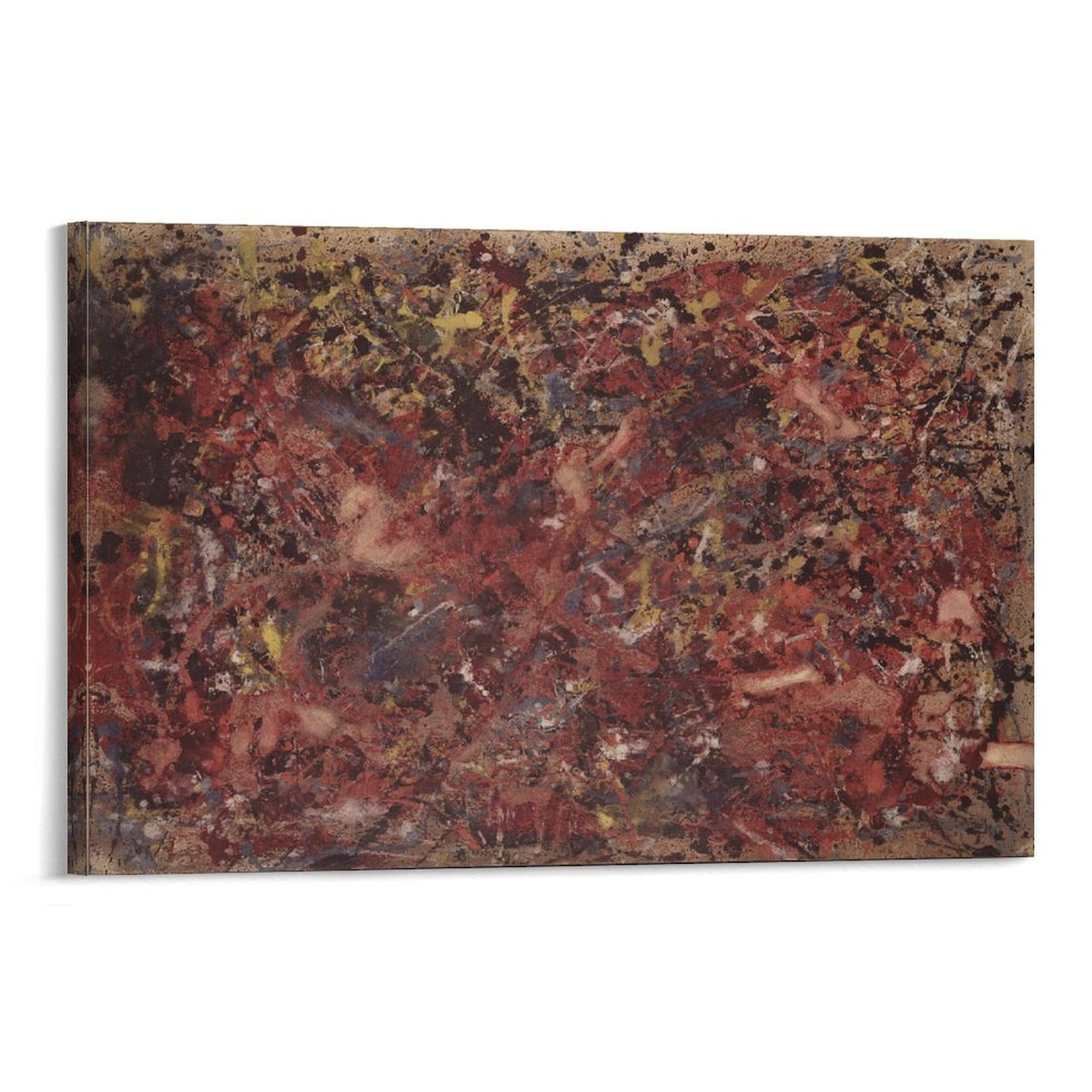 Jackson Pollock Abstract Print Painting (52) Print Photo Art Painting ...