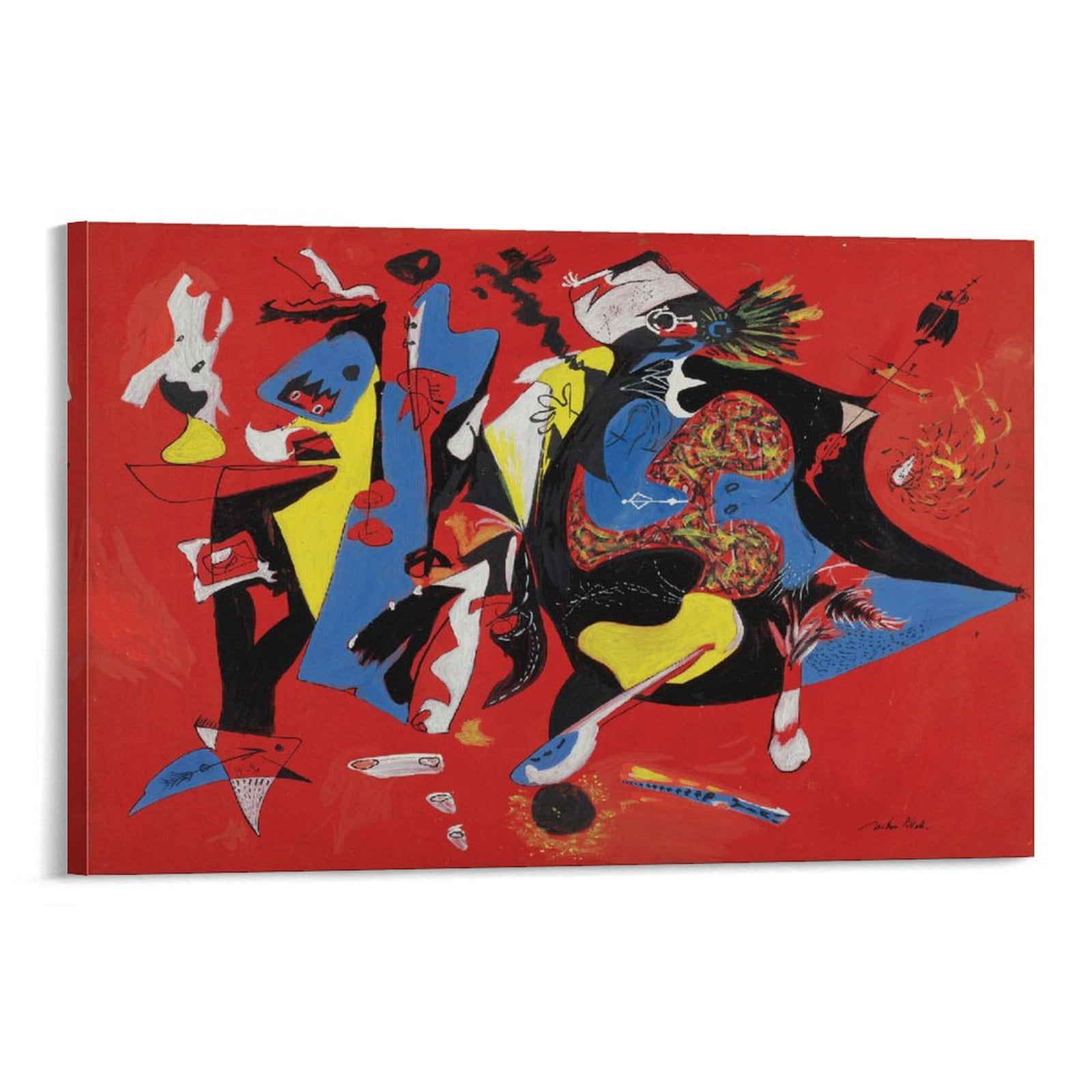 Jackson Pollock Abstract Print Painting (59) Canvas Poster Wall Art ...