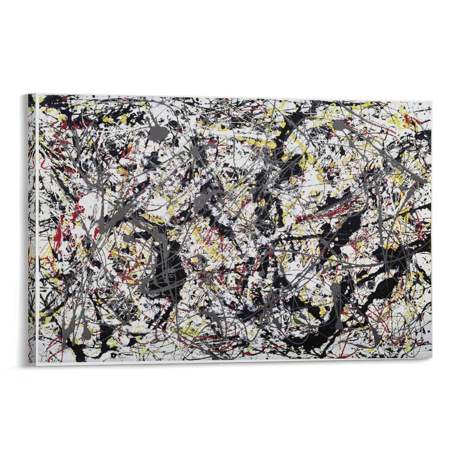 Jackson Pollock Abstract Print Painting (67) Canvas Poster Wall Art ...