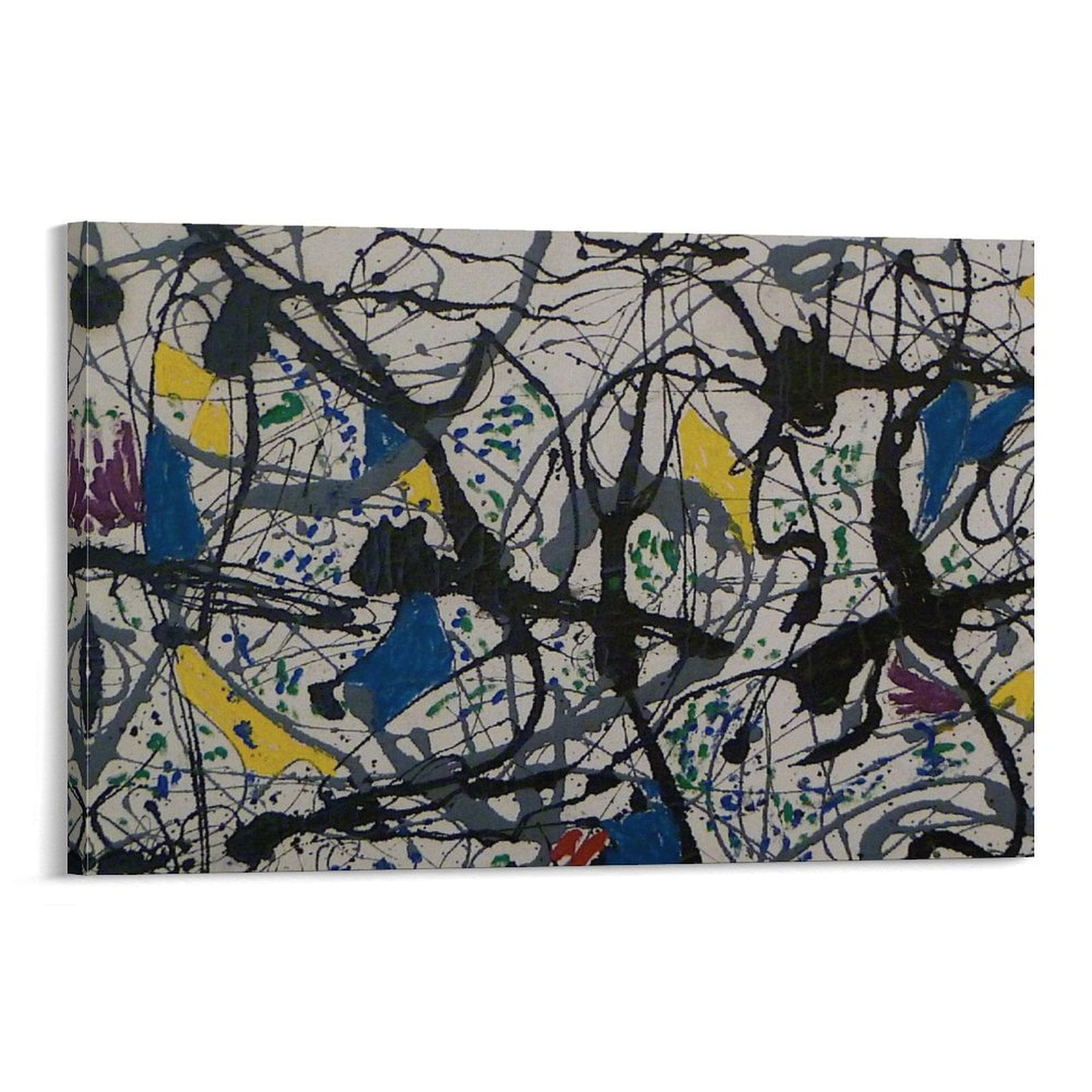 Jackson Pollock Abstract Print Painting (69) Poster Cool Artworks ...