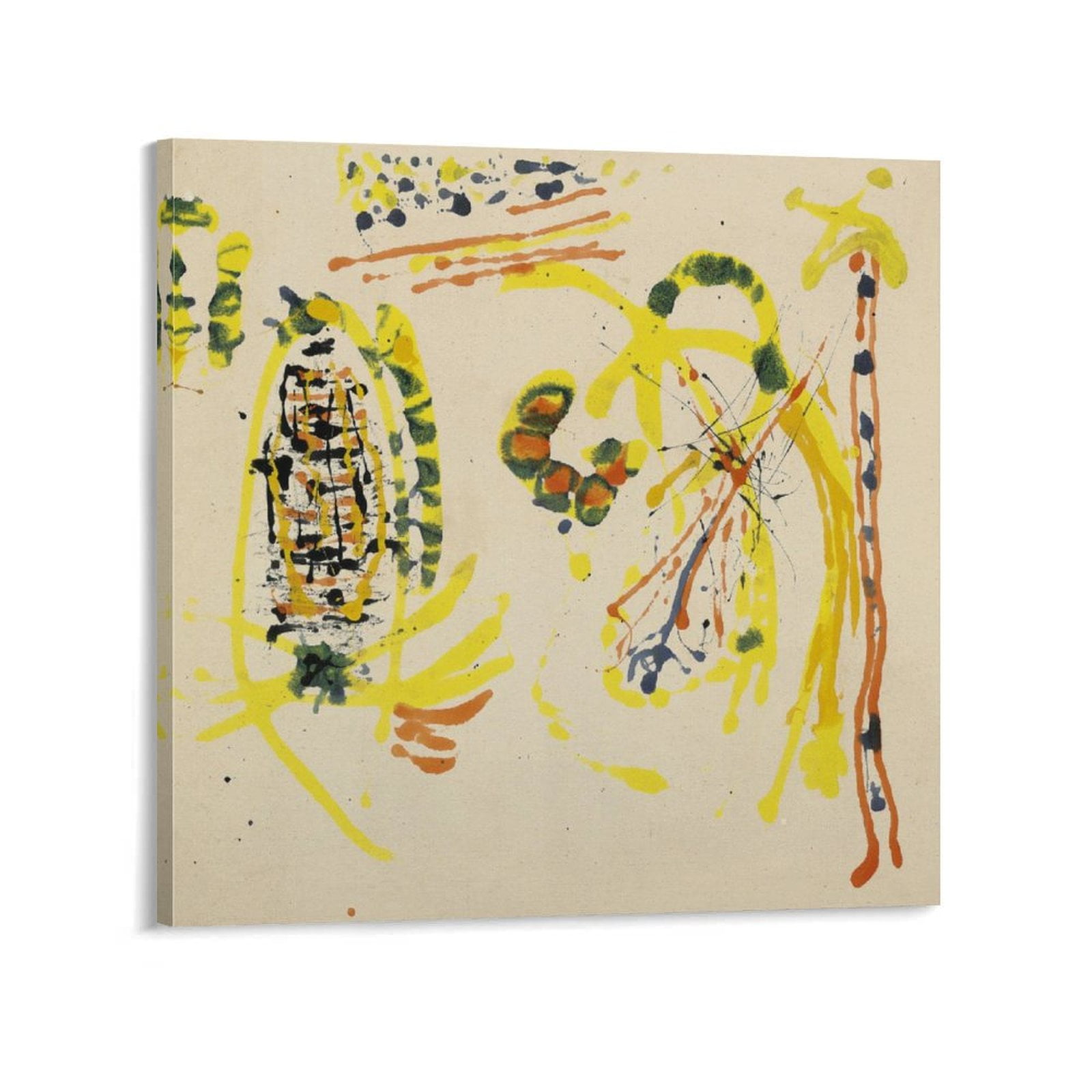 Jackson Pollock Abstract Print Painting (88) Painting On Canvas Wall ...