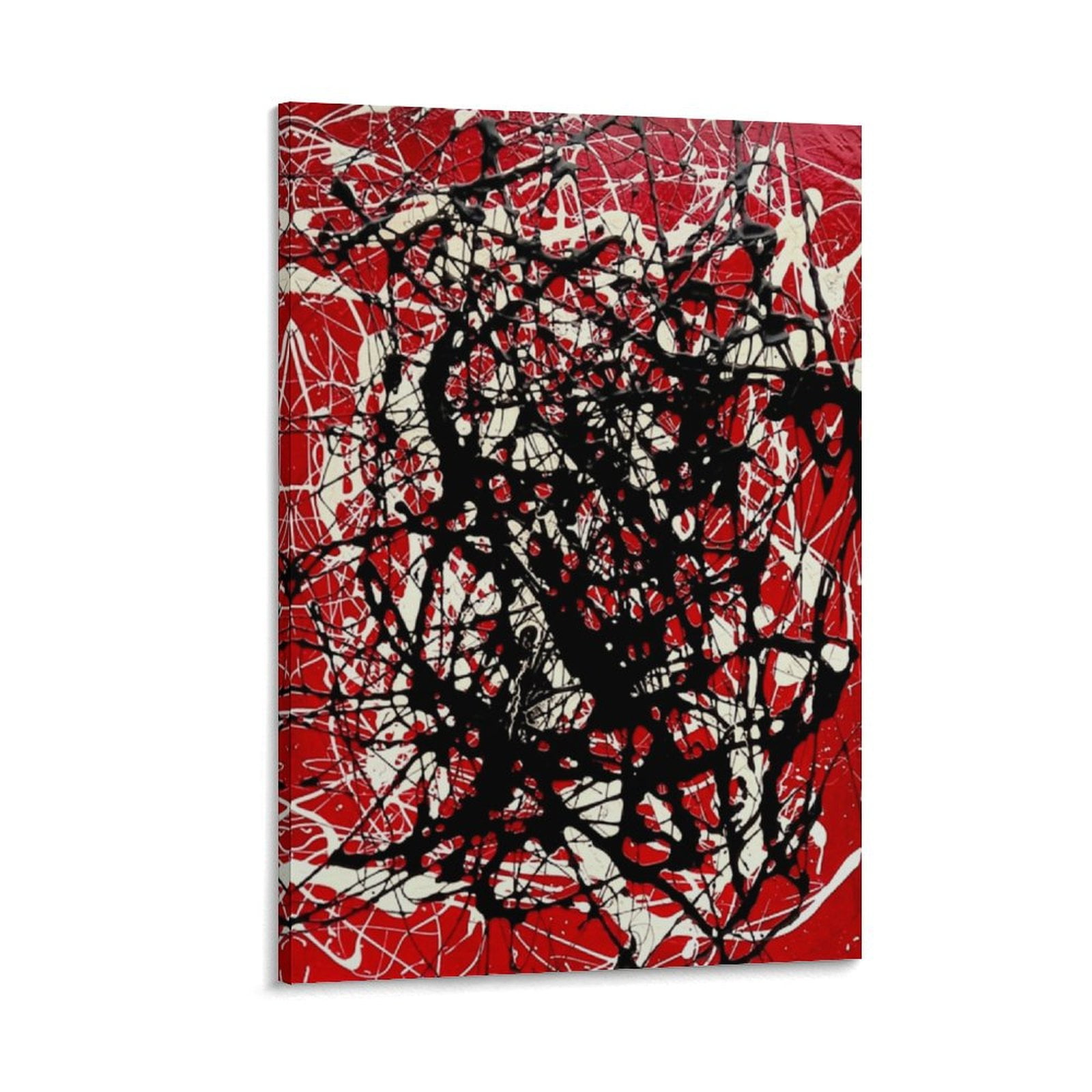 Jackson Pollock Canvas Wall Art Framed 《Untitled No.6》 Print Poster ...