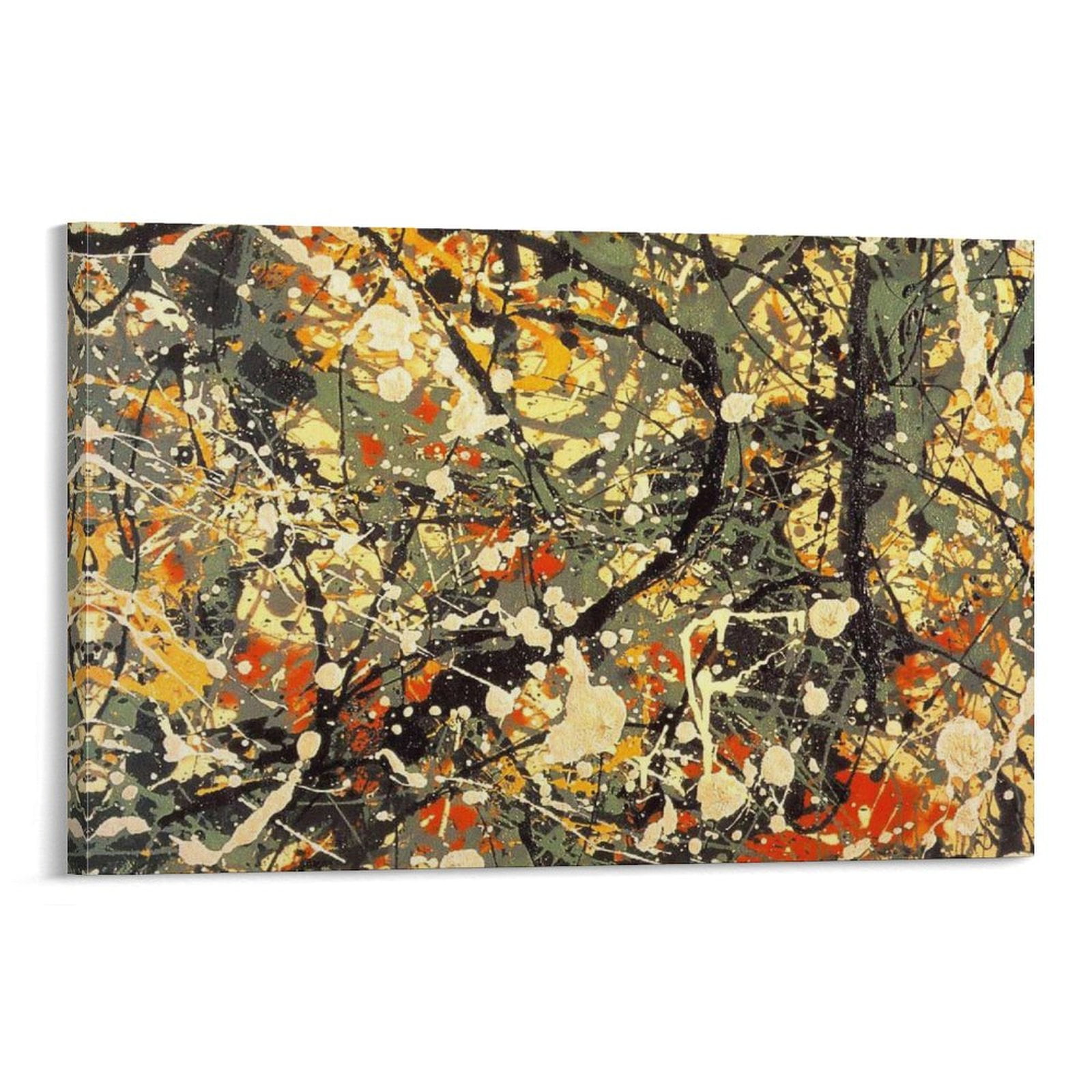 Jackson Pollock Poster American Painters Painted Their Works Artworks ...
