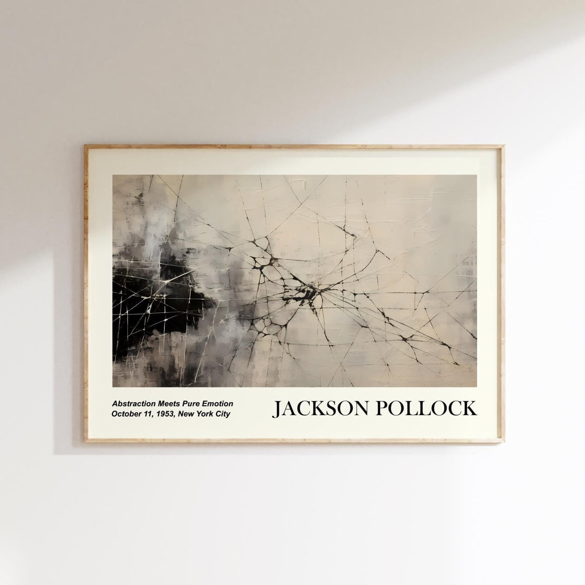 Jackson Pollock Poster - Colorful Wall Art As Pollock Print, Pollock ...