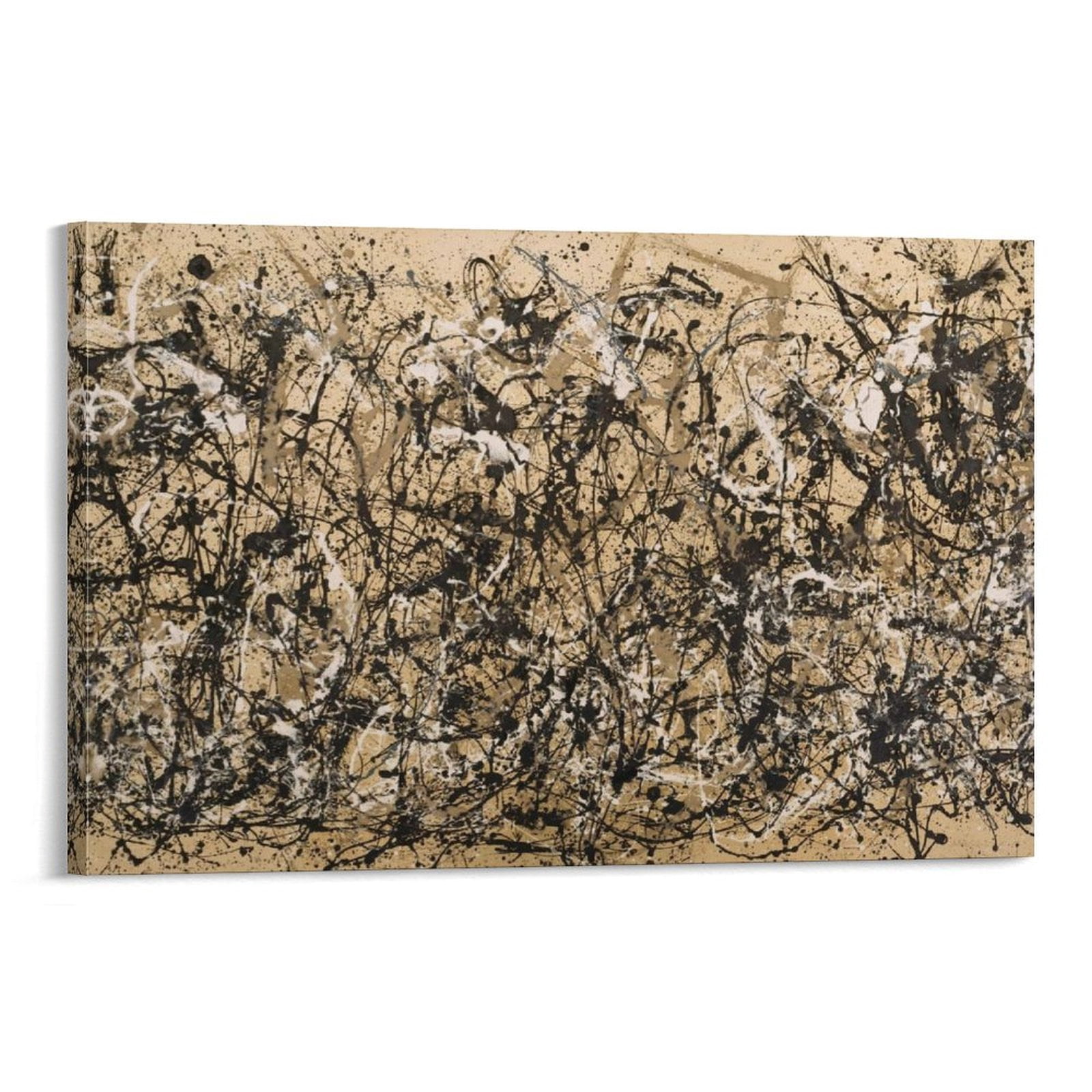 Jackson Pollock Poster Drip Painting Works Poster Decorative Painting ...