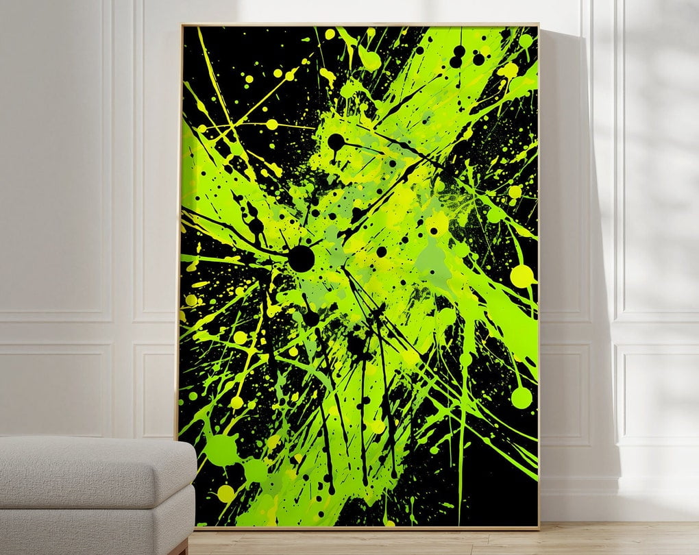 Jackson Pollock Poster - Maximalist Wall Decor Abstract Art Poster ...