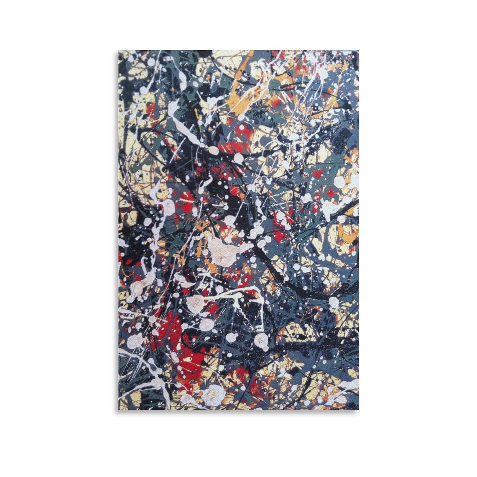 Jackson Pollock Posters Drip Painting Artworks Canvas Poster Room ...