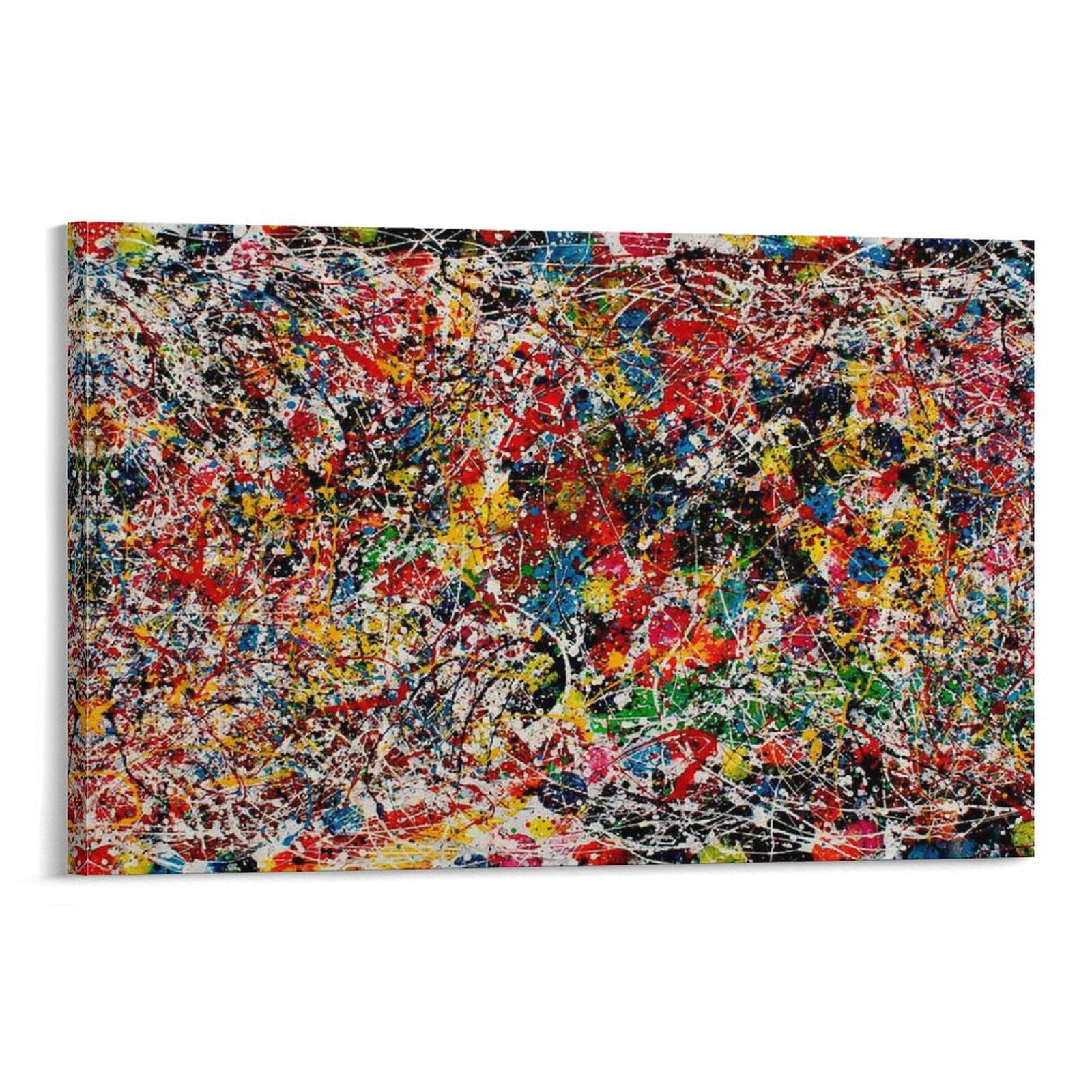 Jackson Pollock The Artist Poster ACTION PAINTING Poster Decorative ...
