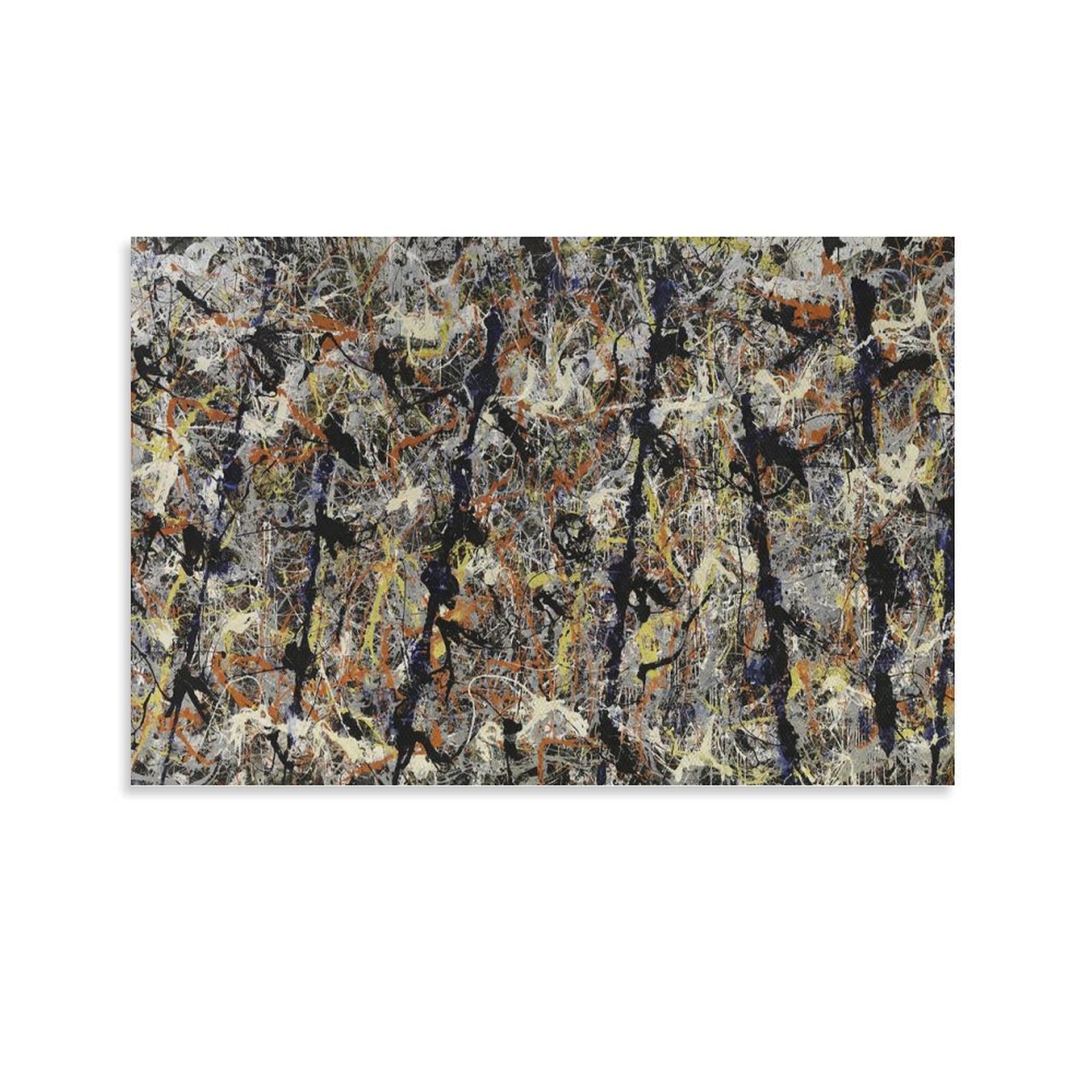 Jackson Pollock The Artist Poster NEW YORK SCHOOL Picture Print Wall ...