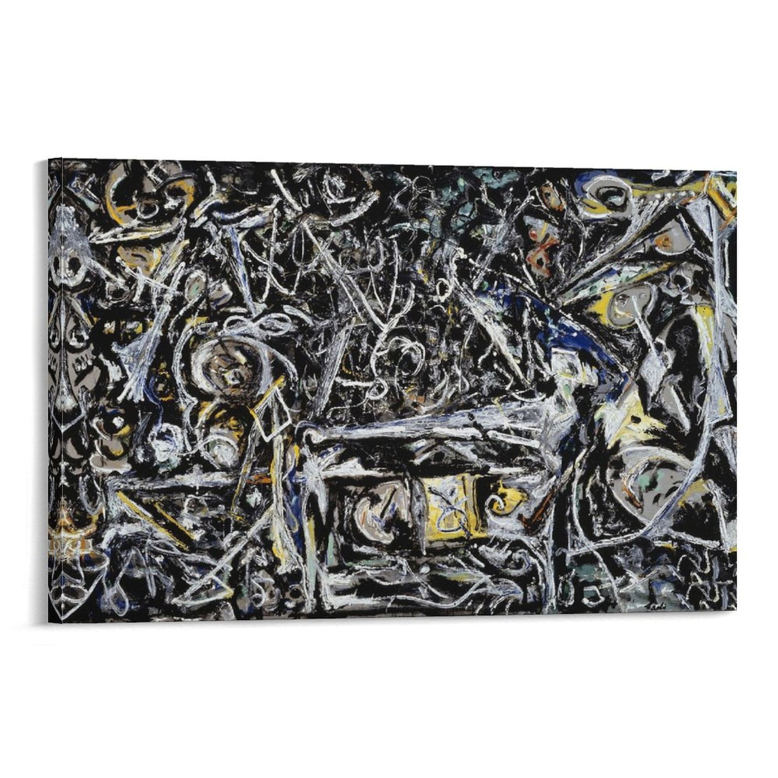 Jackson Pollock The Painter Dribbled His Work Posters Room Aesthetic ...