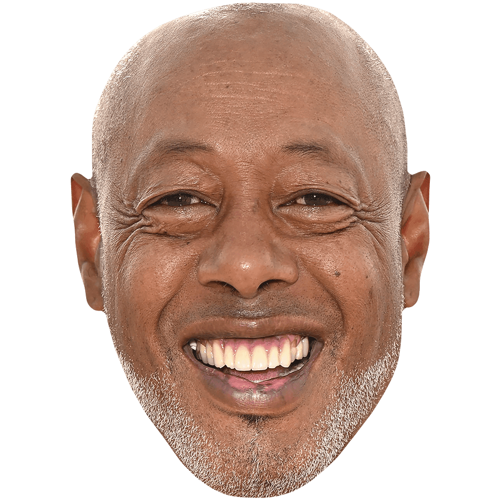 Jackson Richardson (Smile) Celebrity Mask, Flat Card Face, Fancy Dress ...