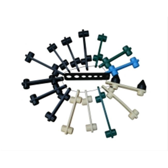 Jackson Safety DT91320 Wheel Bolt Gauge with 15 Dual Sided Plastic ...