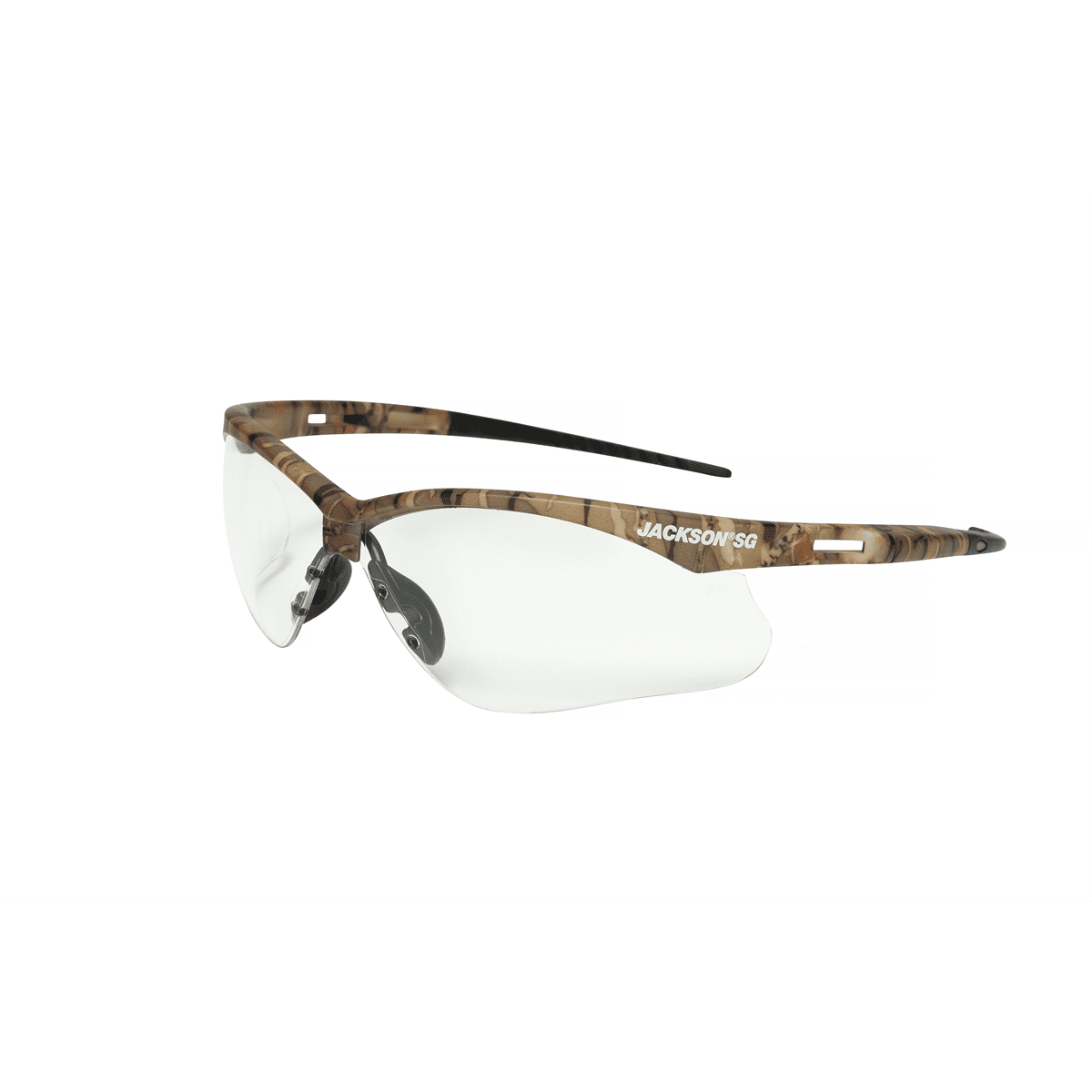 Jackson Safety Safety Glasses - SG Series - Clear Lens - Camo Frame ...