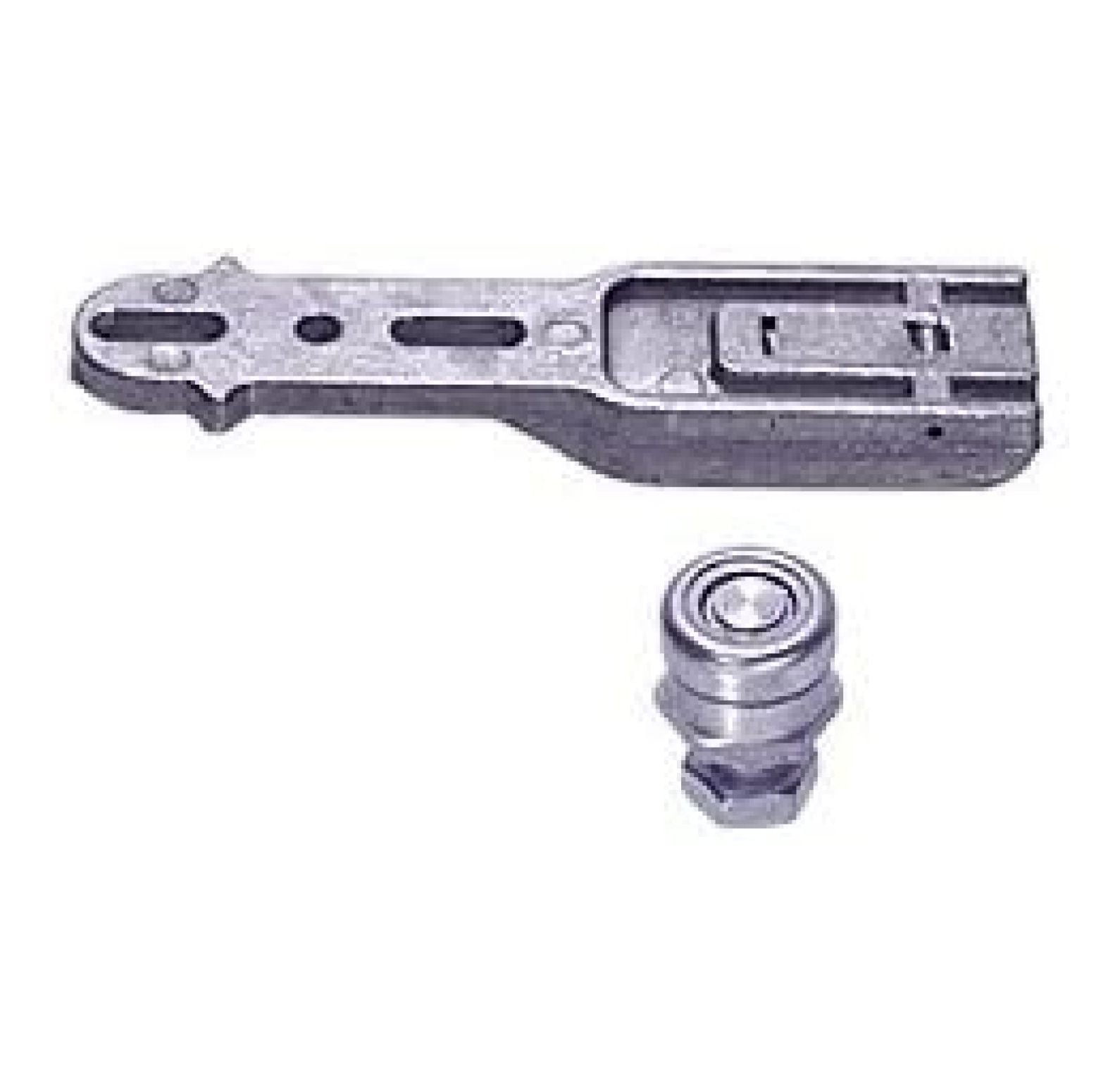 Jackson Threshold Mount Bottom Pivot Set for Use w/ 1" Deep Bottom Door ...