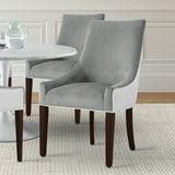 Jackson Upholstered Dining Chair -Smoke - Walmart.com