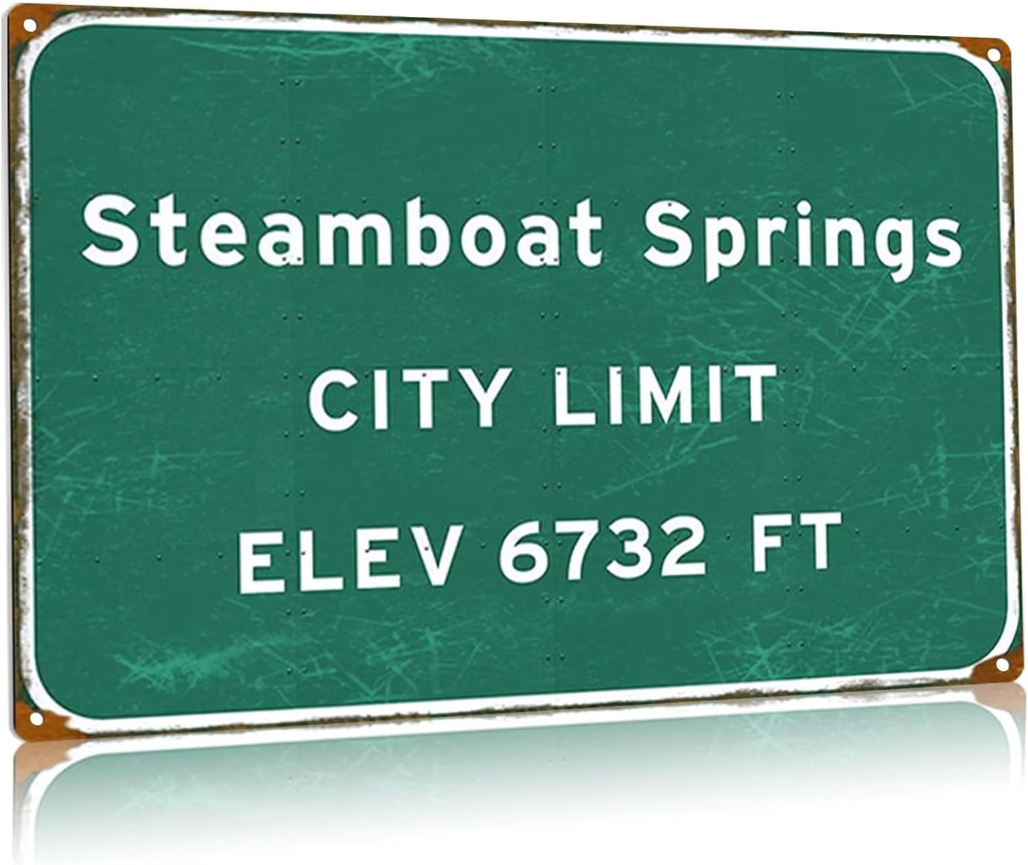 Jacksonville City Metal Tin Signs Interstate 95 South Vintage Road Sign ...