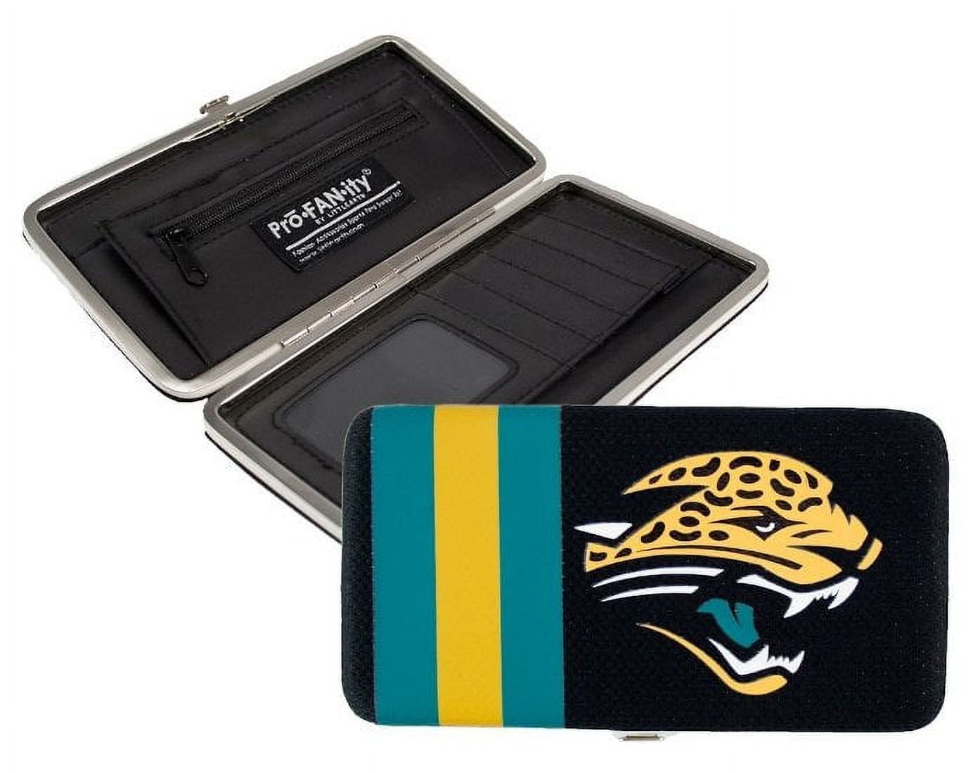 Jacksonville Football Jaguars Hard Shell Mesh Wallet with Team Logo ...