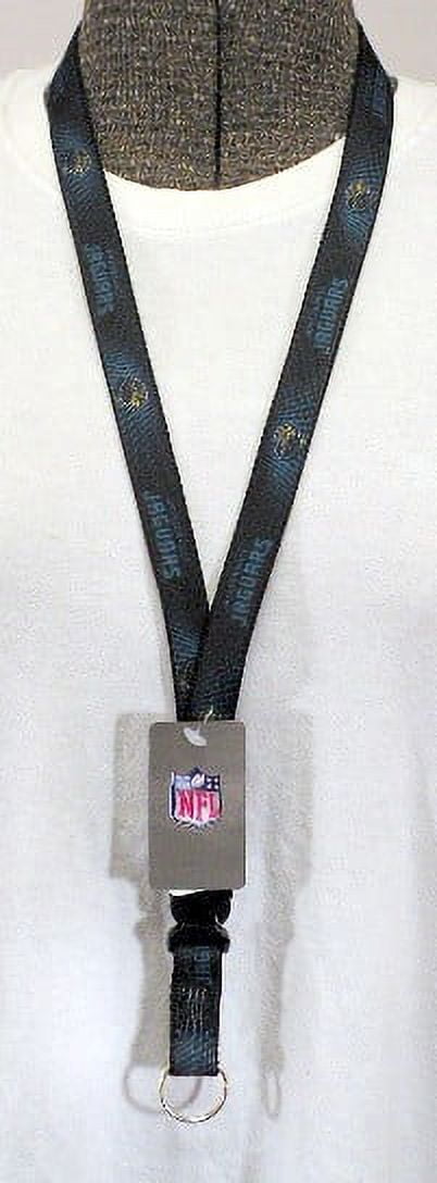 Jacksonville Football Jaguars Lanyard with Detachable Key Ring ...