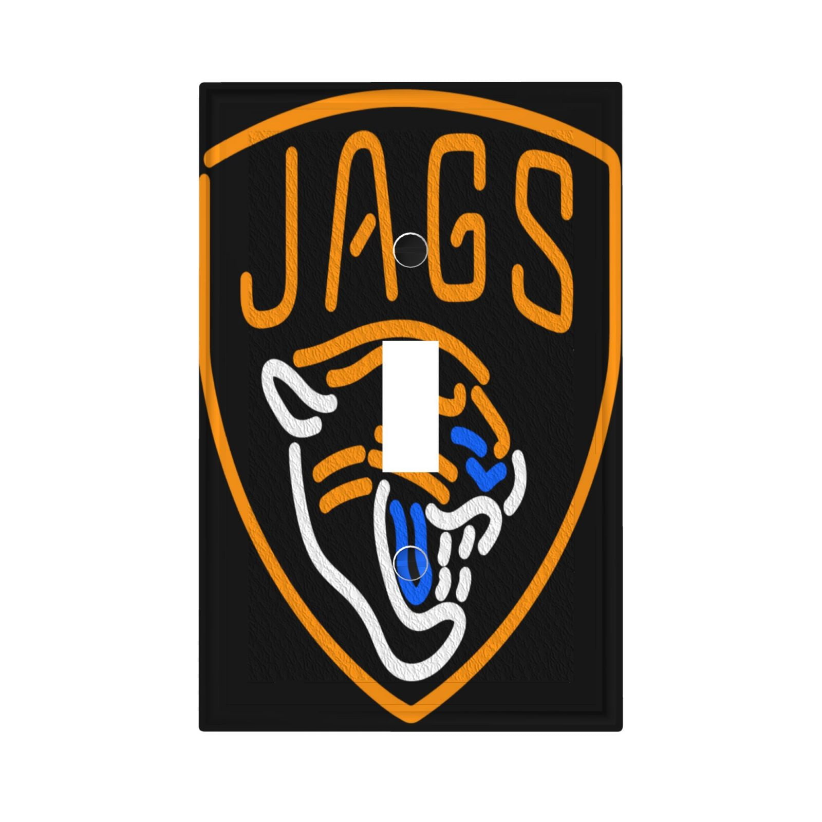 Jaguars Switching Lights Single Leather Roman Frame Switch Panel Wall ...