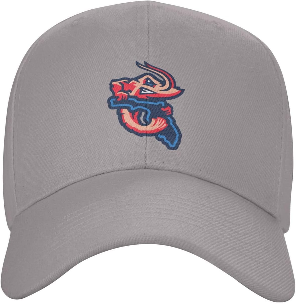 Jacksonville Jumbo Shrimp Baseball Caps Dad Hats Adjustable Size ...