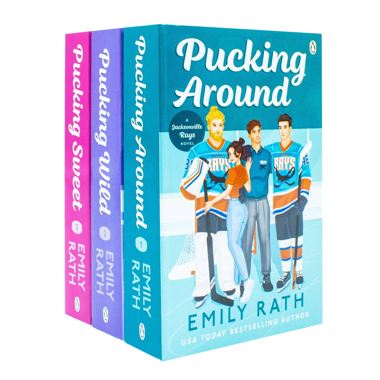 Jacksonville Rays Series By Emily Rath 3 Books Collection Set (Pucking ...