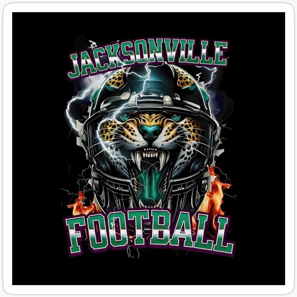 Jacksonville Sticker Phone Decal Water Bottle Stickers Car Decals ...