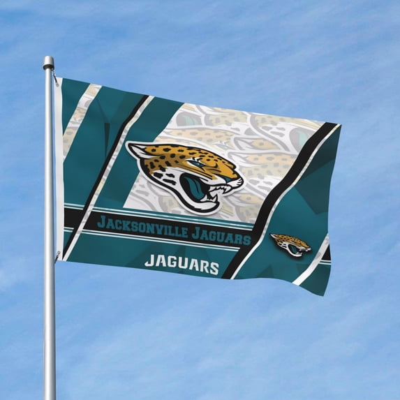 Jacksonville Team Double Sided Flag 3x5ft Match Support Flag American ...