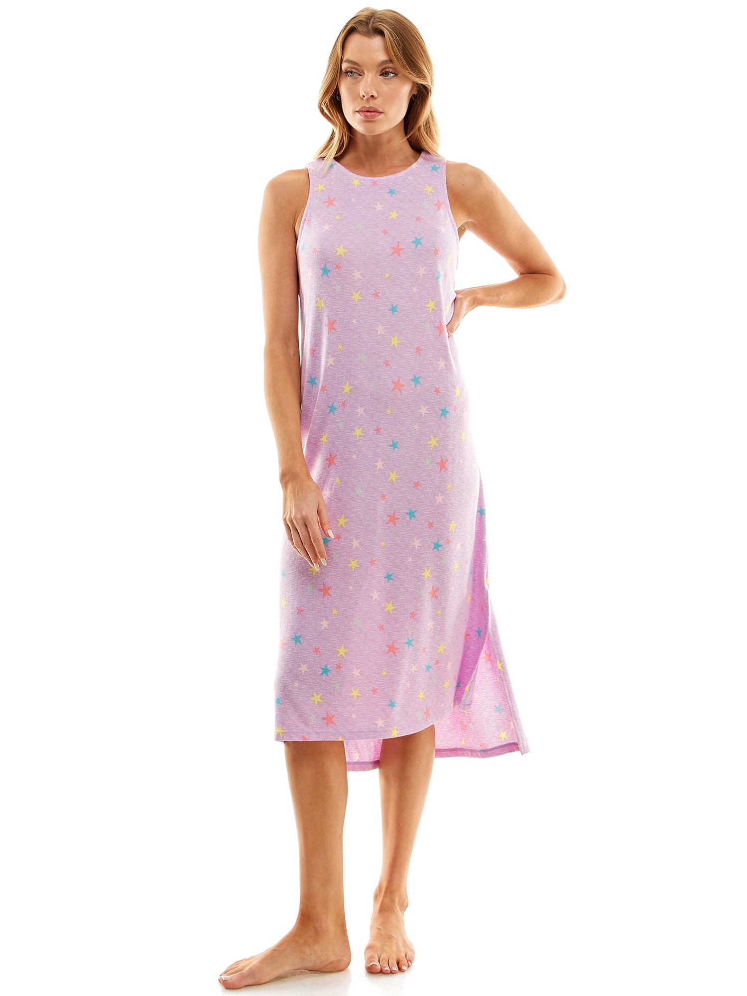 Jaclyn Printed Sleep Tank, Sizes S-XL - Walmart.com